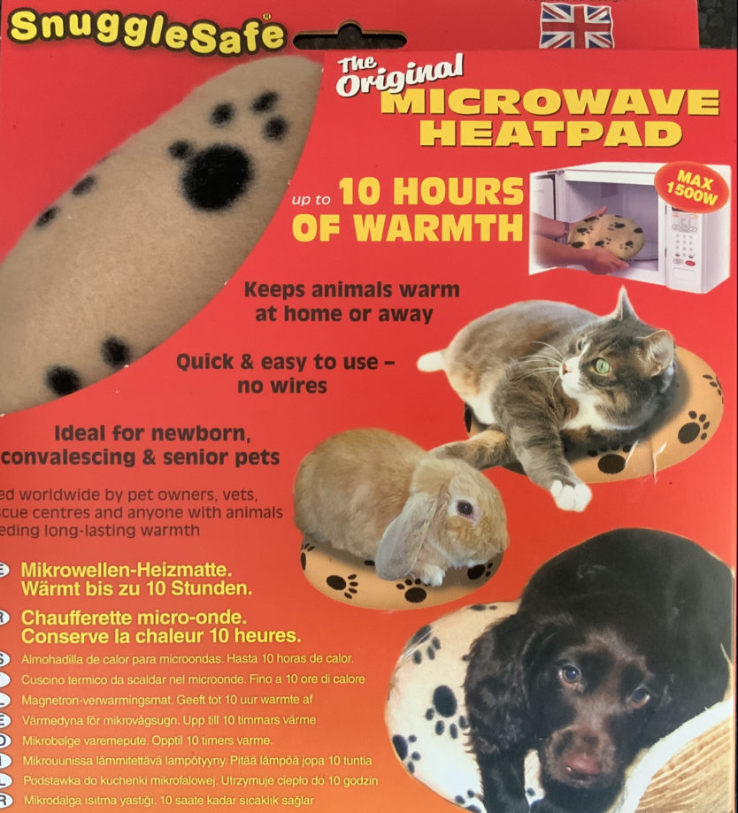 Snugglesafe Microwave Heat Pad for Pets - Rae Hennessy - Animal Acupuncture